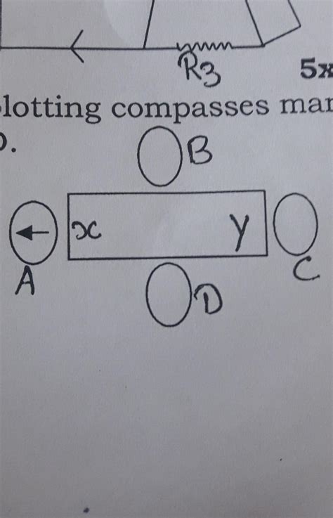 The Diagram Shows Plotting Compasses Around A Bar Magnet At Harvey Rosas Blog