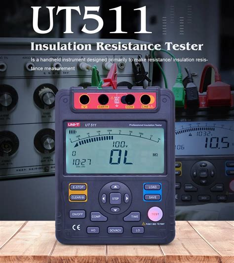 Snapklik Com UNI T Uni Trend Ground Resistance Meter UT A Insulation Resistance