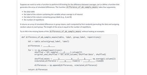 Solved Suppose We Want To Write A Function To Perform A B Chegg Com