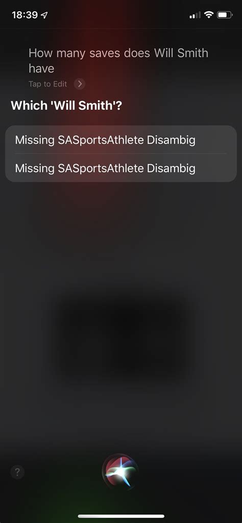 Bug Siri Placeholder Text When Asking For Sports Clarification R