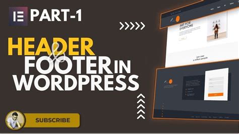 Header And Footer In Wordpresshow To Create Custom Header And Footer In Wordpresselementor Header