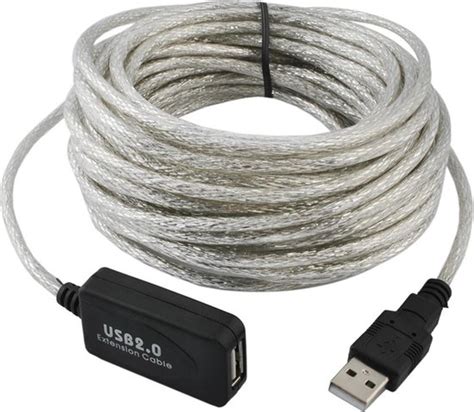 Actieve Usb Verlengkabel Usb A Male Naar Usb Female M Meter Bol