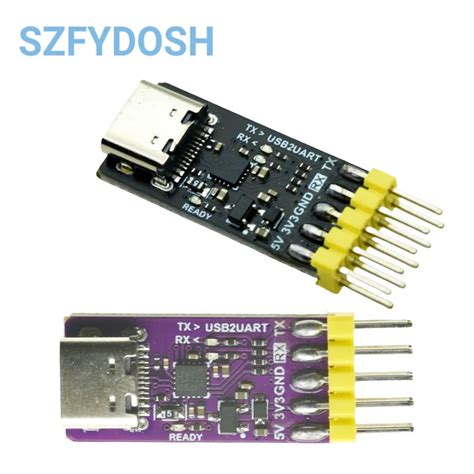 Usb To Ttl Uart Serial Downloader High Speed Asynchronous Serial Microcontroller Ch343p Chip