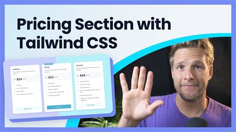 Building A Pricing Section With Tailwind Css Youtube