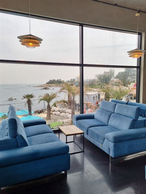 울산 바다가 바로 보이는 오션뷰 카페 호피폴라