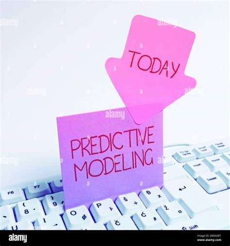 Hand Writing Sign Predictive Modeling Concept Meaning Maintenance Strategy Driven By Predictive