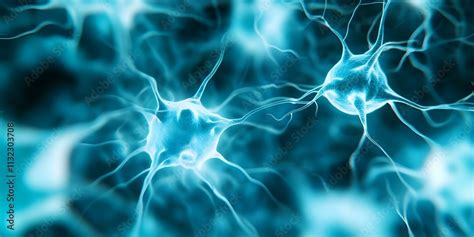 Neurons With Branching Structures Representing Neural Networks In The Brain Often Depicted In