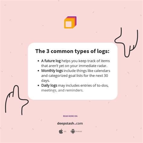 The Common Types Of Logs Deepstash