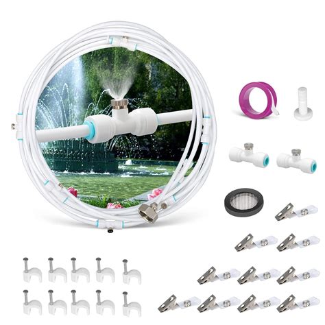 Action 8m Sprühnebel Kühlung Bewässerungs System Misting System Gartenschlauch Mit 8