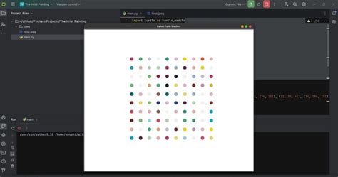 Khushi Dhiman On Linkedin Python Turtlegraphics Colorgram