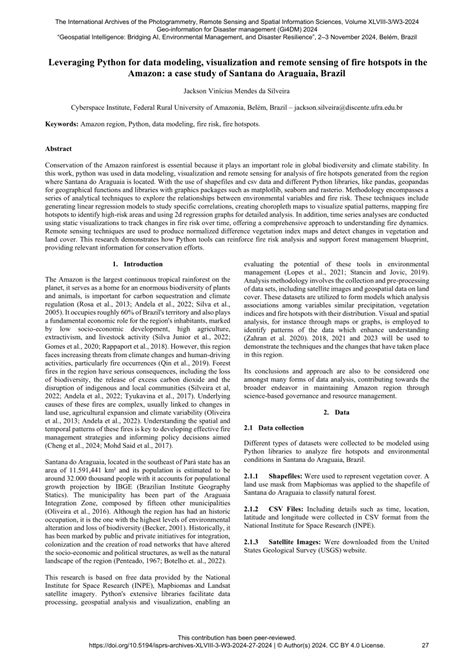 pdf leveraging python for data modeling visualization and remote