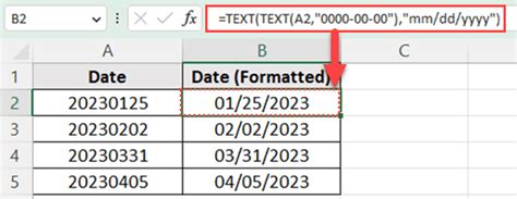 convert yyyymmdd to mm dd yyyy in excel step by step