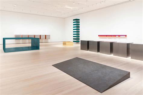Donald Judd Retrospective At The Moma