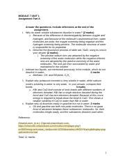 Module 7 Unit 1 Assignment A Doc MODULE 7 UNIT 1 Assignment Part A Answer The Questions