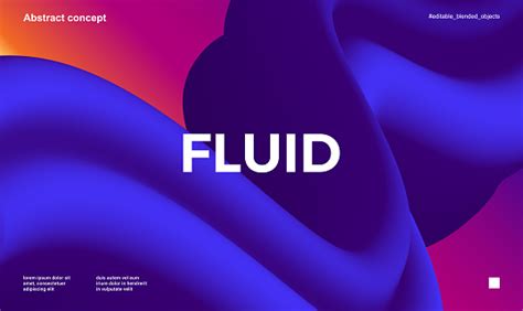 3d 흐름 모양을 가진 유행 추상적인 디자인 템플릿입니다 동적 그라데이션 컴포지션 랜딩 페이지 커버 브로셔 전단지 프레젠테이션 및 배너에 적용 가능 합니다 벡터