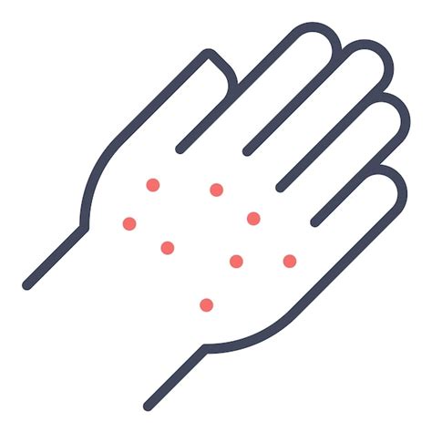 Premium Vector Rash Vector Illustration Style