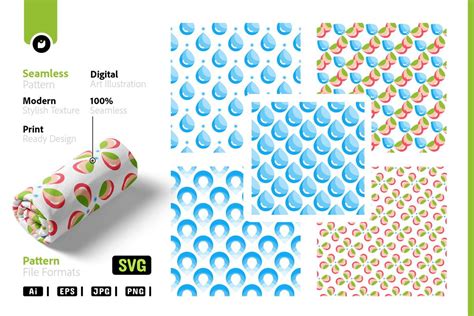 Geometric Seamless Pattern Pack V PoweredTemplate Com