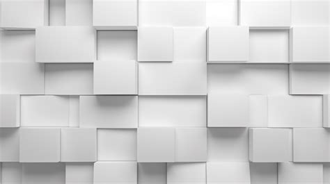 Continuous White Rectangular Pattern Background Ceramic Pattern Mosaic Tiles Tile Background