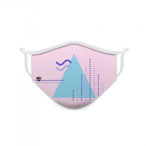 Light Blue Triangle Design
