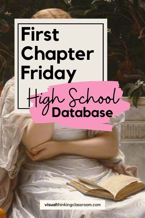 40 Of The Best First Chapter Friday Books For High School With An