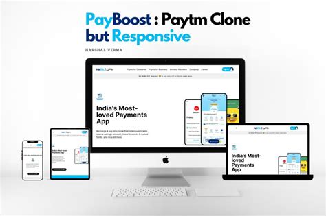 Harshal Verma On Linkedin Project Mentors Tailwindcss Html Paytmclone