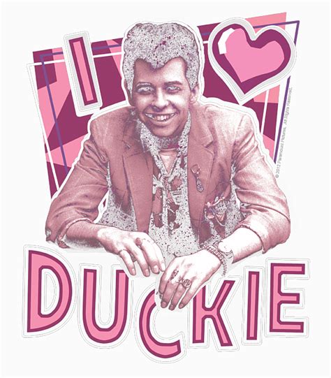 Pretty In Pink Duckie Poster