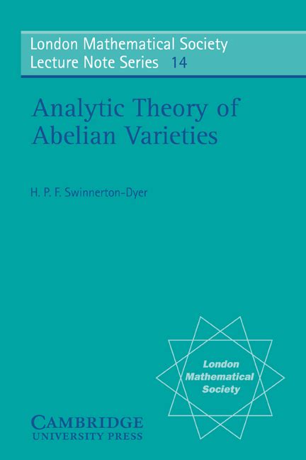 Analytic Theory Of Abelian Varieties