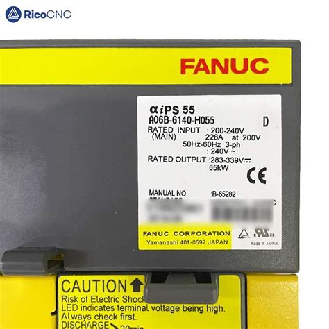 A06b 6140 H055 A06b 6110 H055 Fanuc System Ac Servo Drive Servo Amplifier