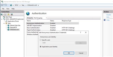 ways to secure your website in iis