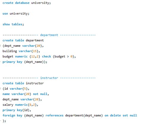 Solved CAN I GET SOME HELP WITH THE FOLLOWING SQL Chegg Com
