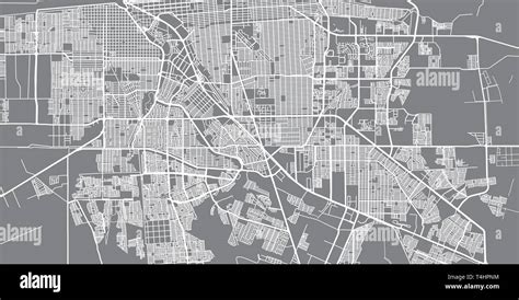 Urban Vector City Map Of Mexicali Mexico Stock Vector Image And Art Alamy