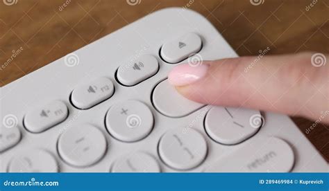 Finger Presses Delete Key On Computer Keyboard Stock Footage Video Of Button Computing 289469984