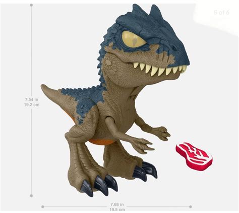 Jurassic World Chaos Theory Mega Roar Allosaurus Dinosaur Action