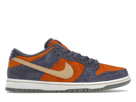 Nike Sb Dunk Low Light Carbon Monarch Mens Hf3063 002 Us