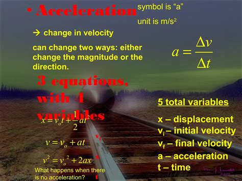 D Kinematics Notes PPT Physics Science