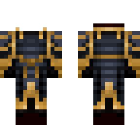Dark Samurai Armor Sample Minecraft Skin