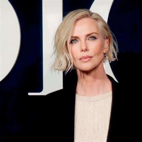 Charlize Theron Charlize Theron Short Hair Bob Hairstyles Charlize