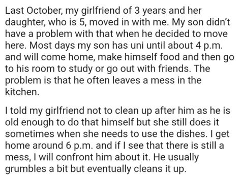 Man Tells Son To Be Respectful If He Wants To Live With Him Son Terms Him An AH And Leaves