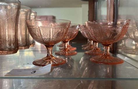 Pink Depression Glassware Auction Services Ltd