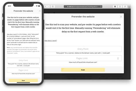 Scan Pre Render And Cache A Website