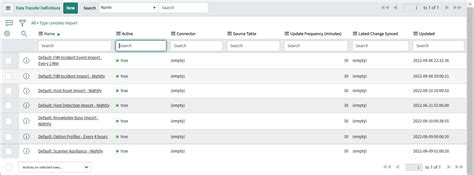 Schedule Import