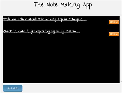 Angularjs Based Note Making App In 100 Lines Core Functionality