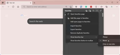 Bookmarks Bar In Microsoft Edge At Jon Lefebre Blog
