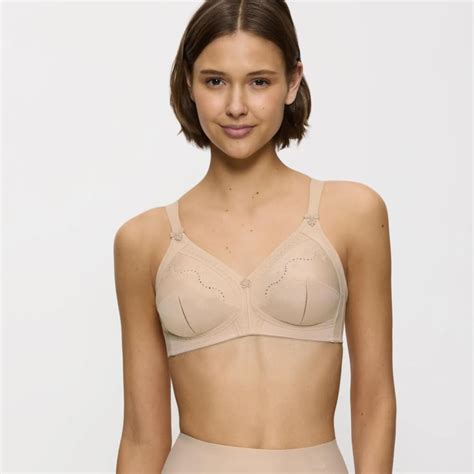 Triumph Doreen And Cotton Non Wired Bra Natural Geoghegans Of Navan