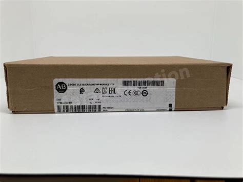 Allen Bradley 1756 En2tr Controllogix Plc Module 1756 En2tr Industrial Lynx