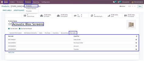 Product Multiple Barcodes Browseinfo