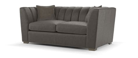 2 Seater Leather Sofas Small Leather Sofas Sofology