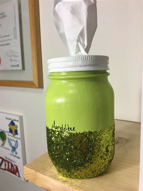 Pot Masson Décoratif Boîte De Kleenex Bocaux En Verre Décor Ferme