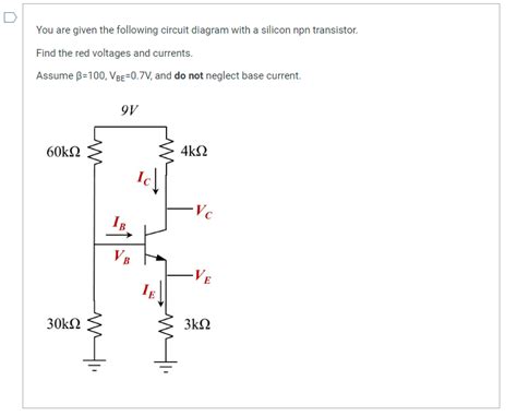 Solved You Are Given The Following Circuit Diagram With A Chegg