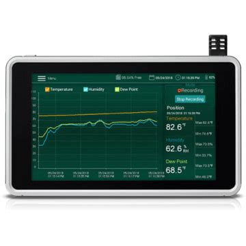 Extech RH Humidity And Temperature Chart Recorder With Touch Screen TEquipment